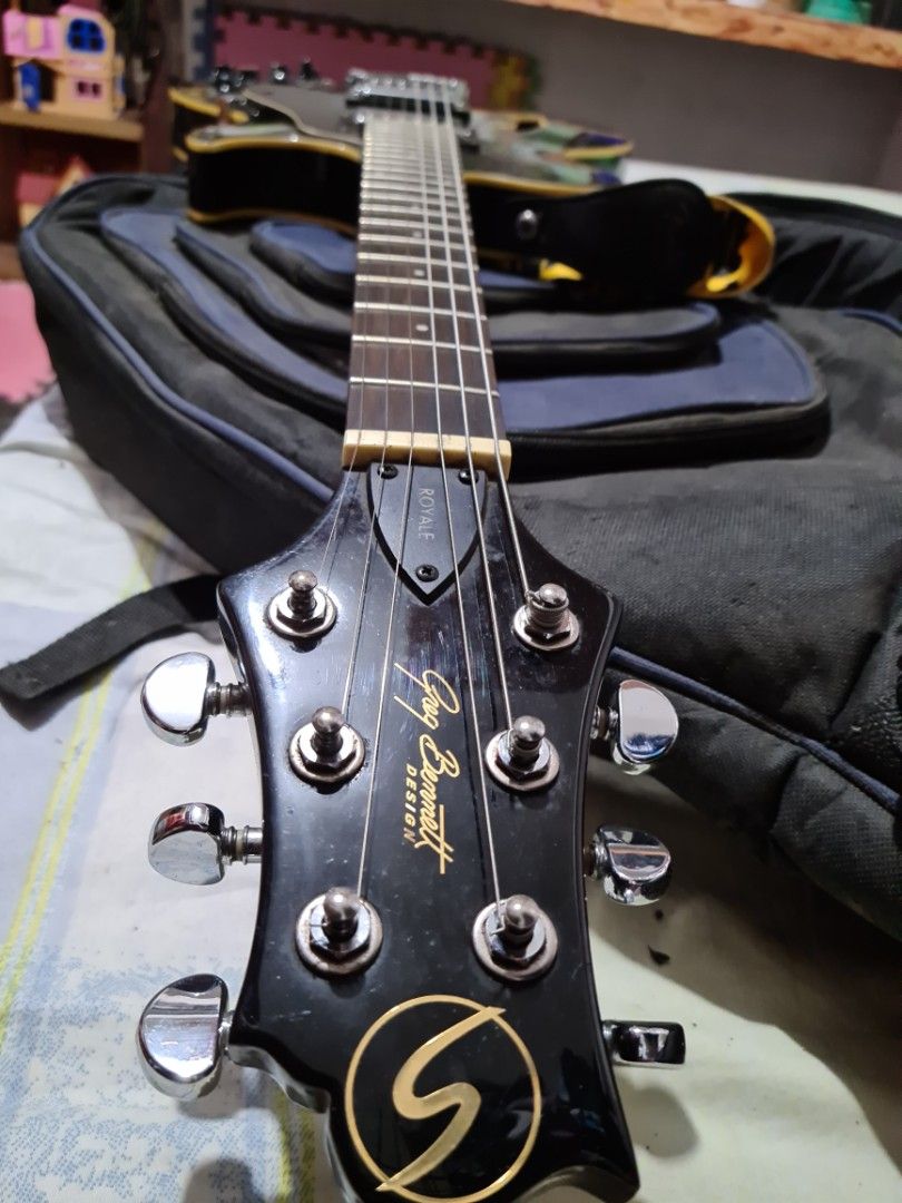 Greg Bennet Royale RL1 electric guitar With Gig Bag And Strap, Hobbies ...