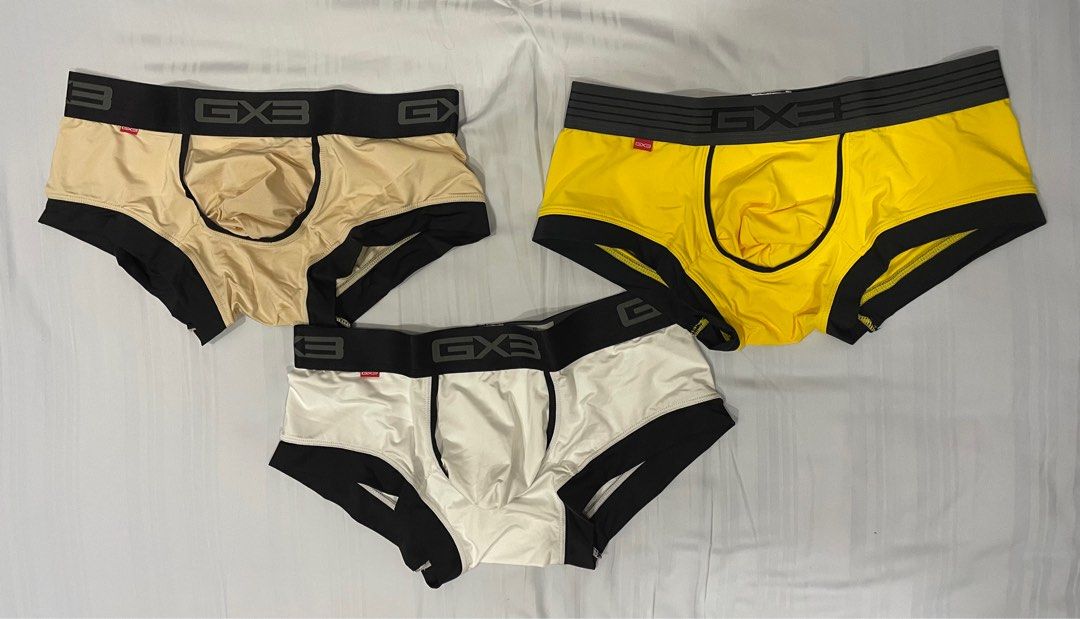 Gx3 boxer briefs / trunks, Men's Fashion, Bottoms, New Underwear on ...