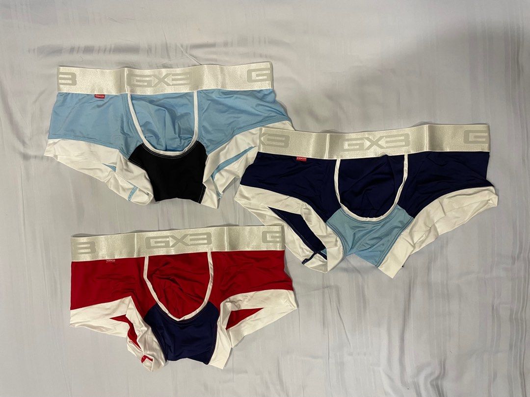 Gx3 boxer briefs / trunks, Men's Fashion, Bottoms, New Underwear on ...