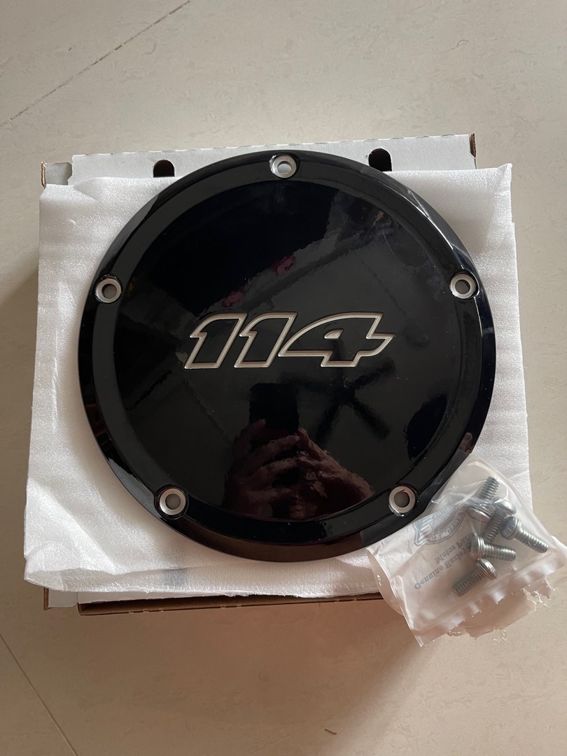 Harley Davidson original 114 Derby Cover, Motorcycles, Motorcycle ...