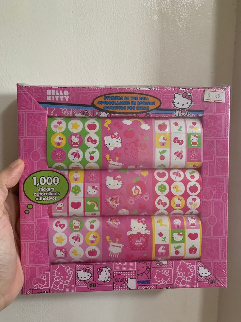Hello Kitty 1,000 stickers by Sandy Lion on Carousell