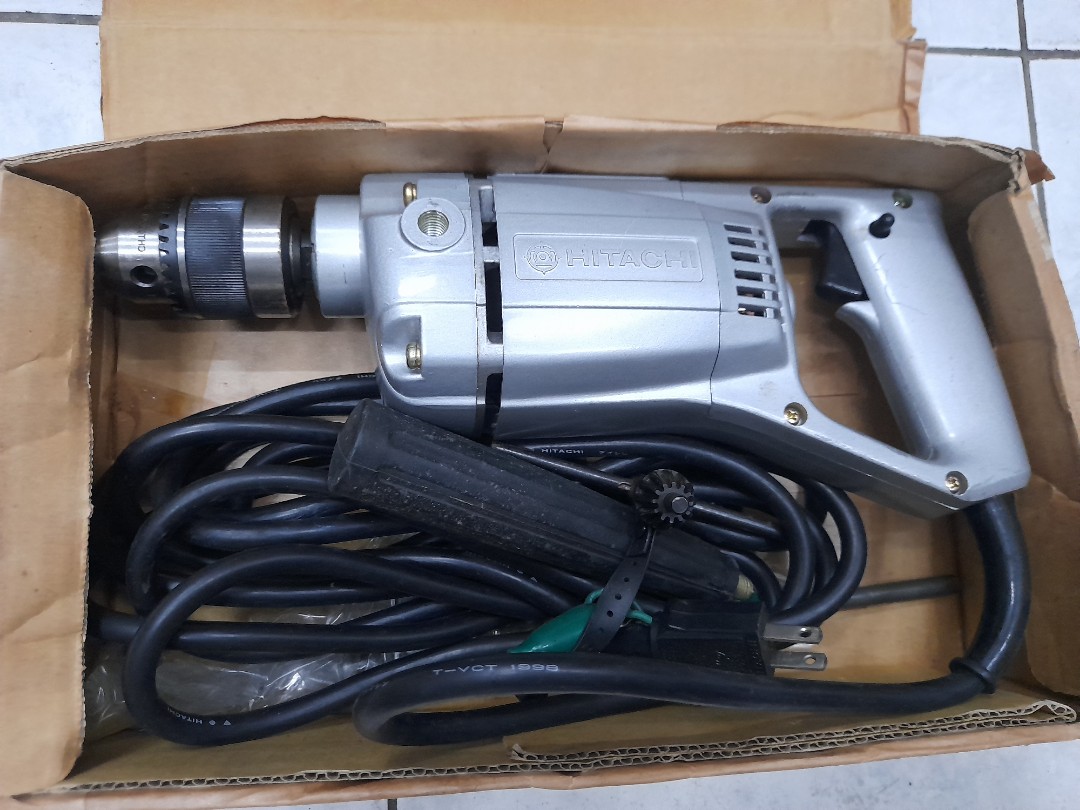 Hitachi drill, Commercial & Industrial, Construction Tools & Equipment ...