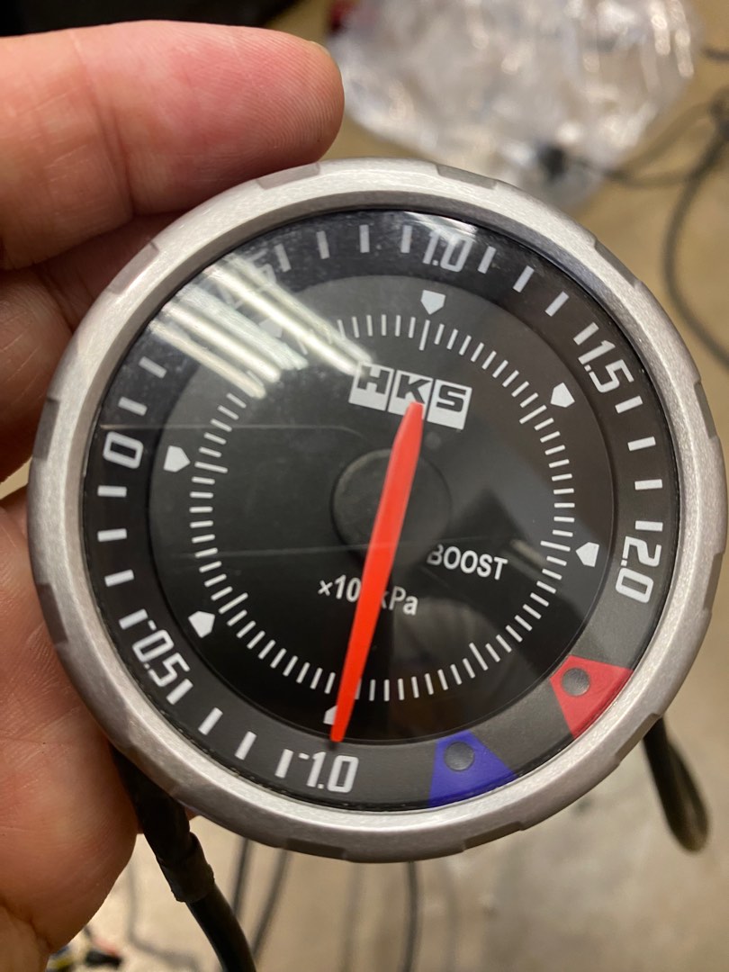 HKS Analogue Boost Guage, Car Accessories, Accessories on Carousell