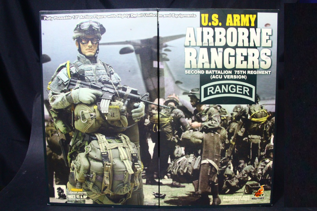 HOT TOYS US Army Airborne Rangers Second Battalion 75th Regiment (ACU ...