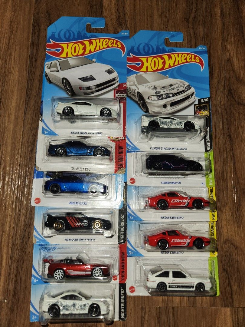 Hotwheels JDM Lot, Hobbies & Toys, Toys & Games on Carousell