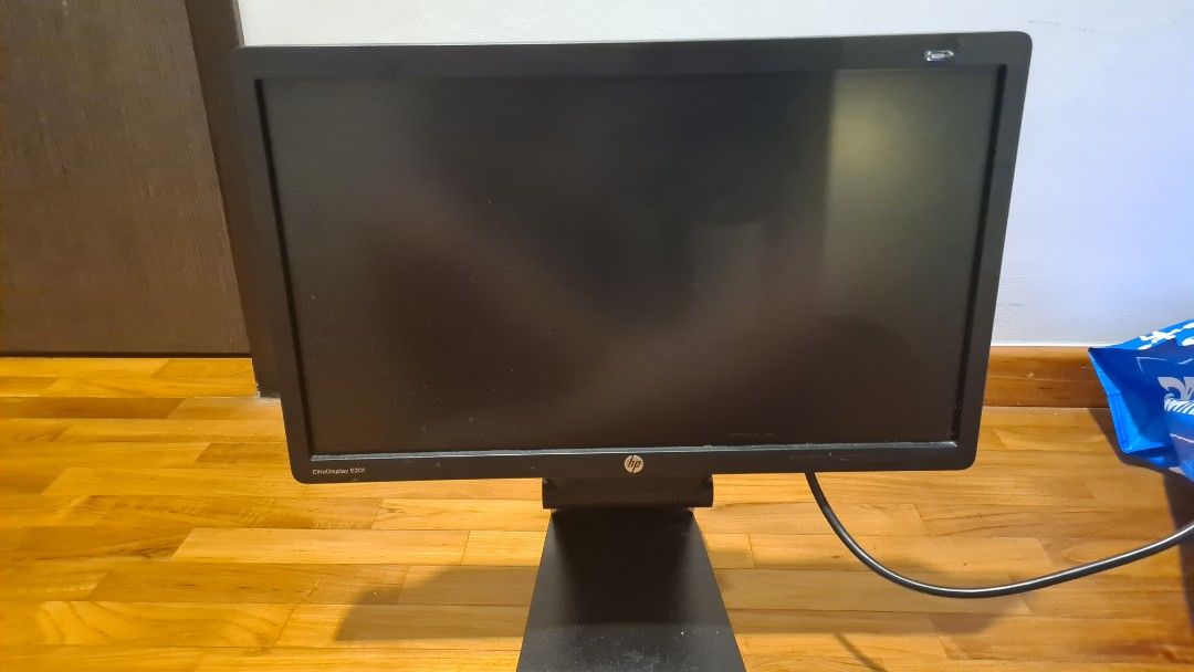 HP computer monitor EliteDisplay E201, Computers & Tech, Parts ...