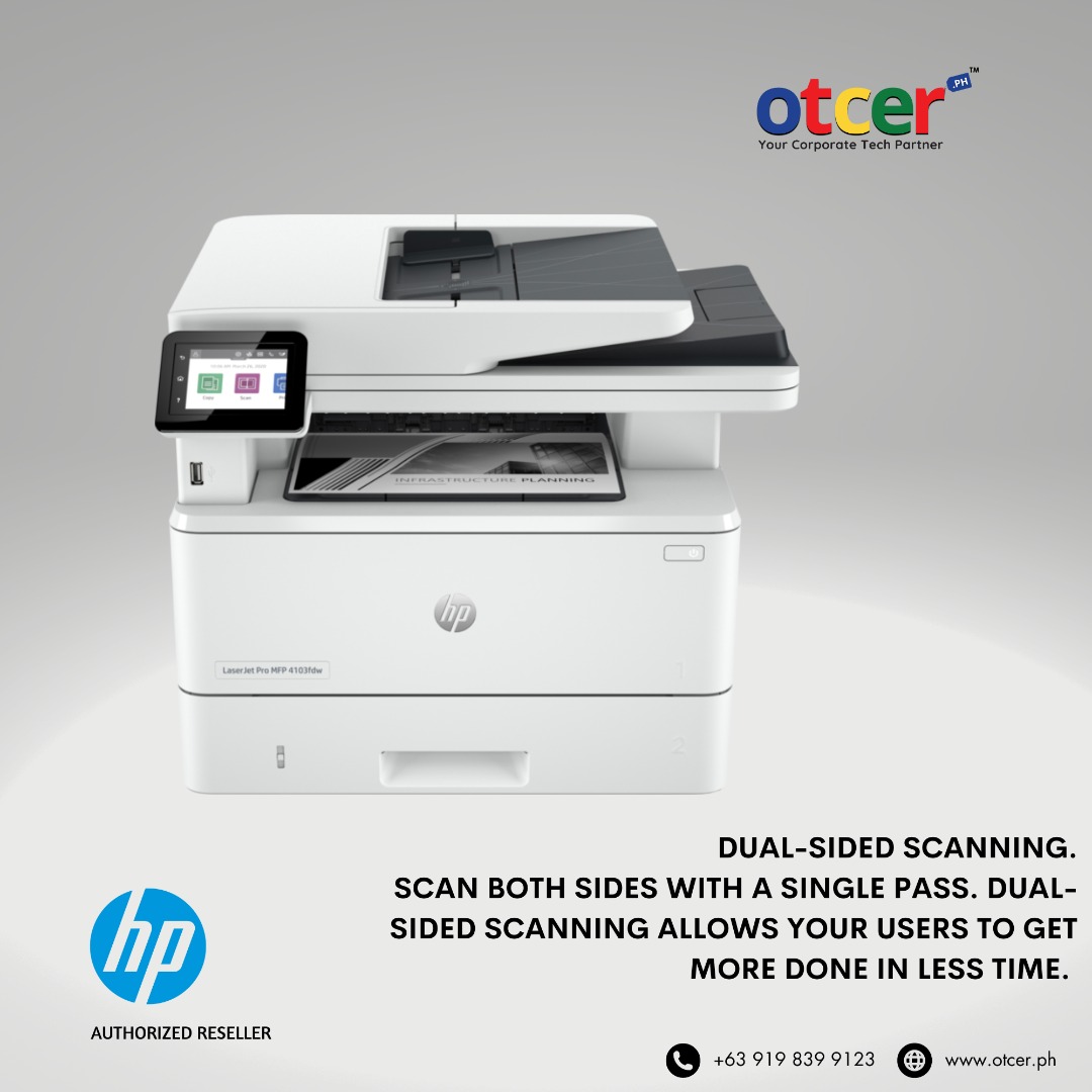 HP LaserJet Pro MFP 4103FDW Printer, Computers & Tech, Printers ...