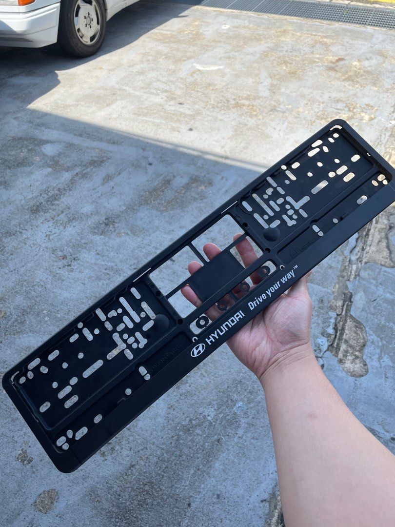 Hyundai Long Number Plate, Car Accessories, Accessories on Carousell