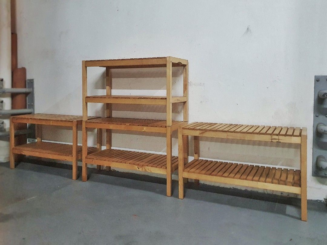 Ikea Molger bench, Furniture & Home Living, Bathroom & Kitchen Fixtures ...