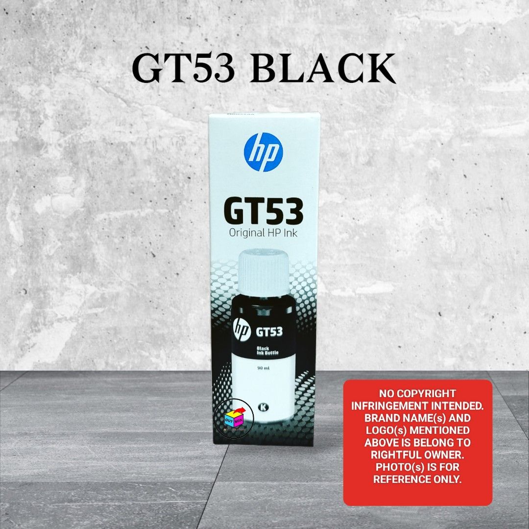 HP Gt53 Black / GT52 Cyan Magenta Yellow, Computers & Tech, Printers ...