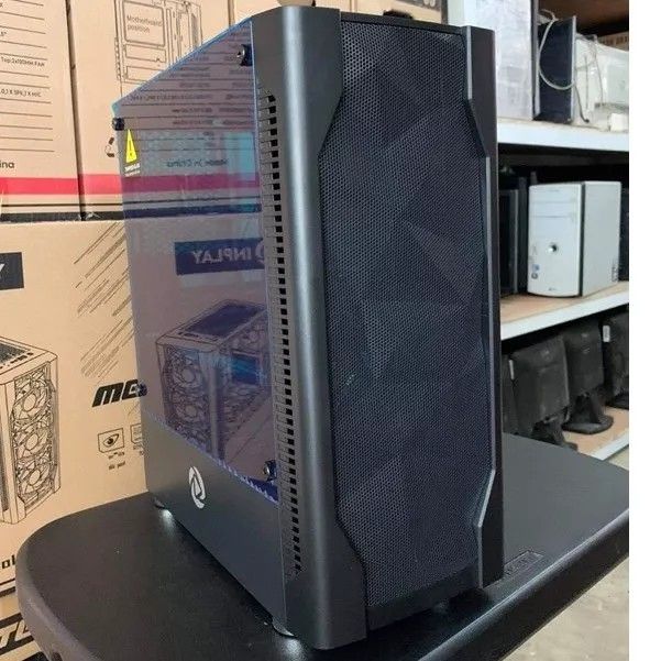 InPlay Meteor 03 /01 White Mid Tower Gaming Case PC CASE Desktop ...