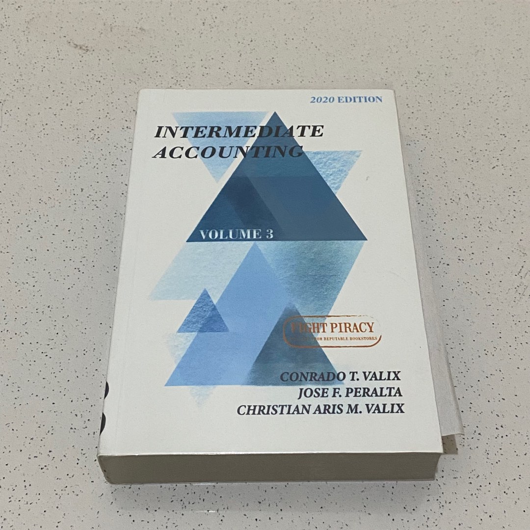 intermediate accounting volume 3 conrado valix, jose peralta, christian ...