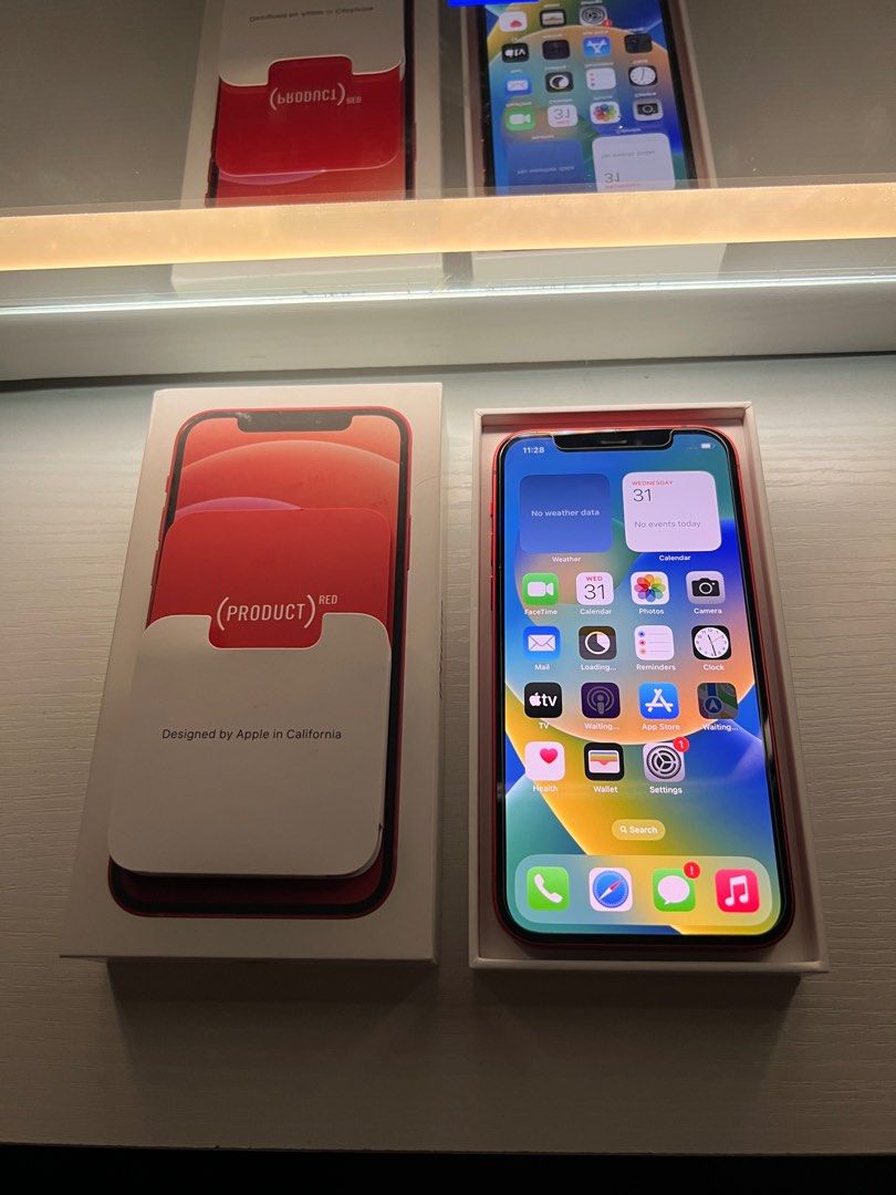 IPHONE 12 128GB FACTORY UNLOCK PRODUCT RED, Mobile Phones & Gadgets ...