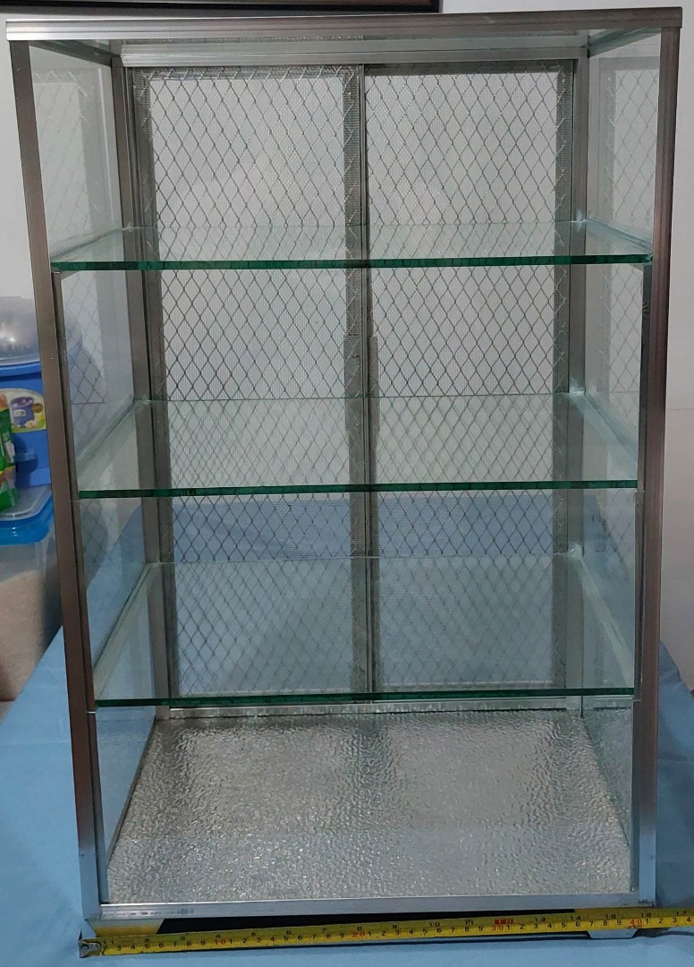 4 Layer Stante (Glass shelf for food/Pang karinderya atbp.) on Carousell