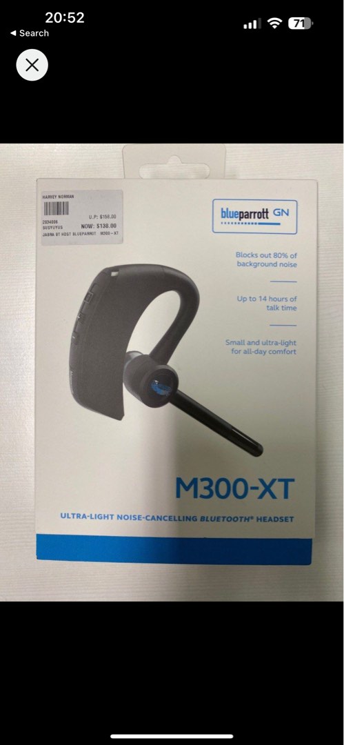 Jabra M300-XT, Audio, Headphones & Headsets on Carousell