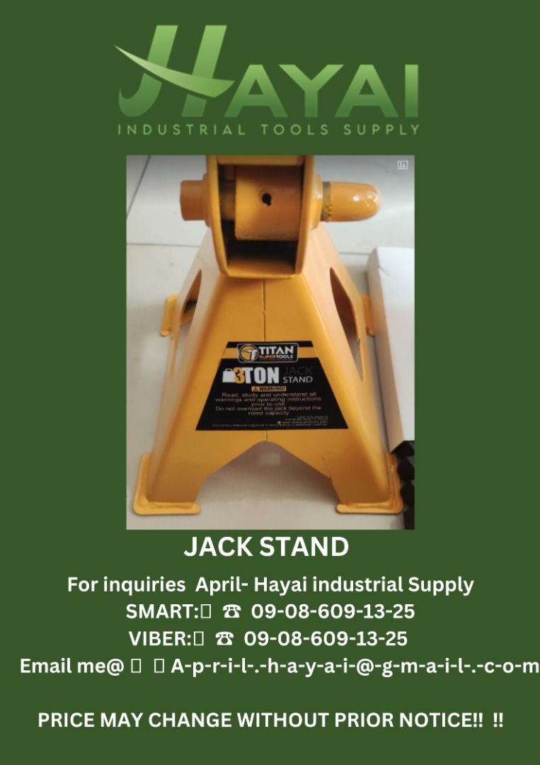 Jack stand, Commercial & Industrial, Construction Tools & Equipment on ...