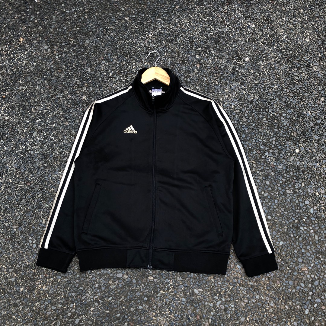 Jaket Tracktop Adidas Martial Arts Black Gold Original Second, Fesyen Pria, Pakaian , Baju ...