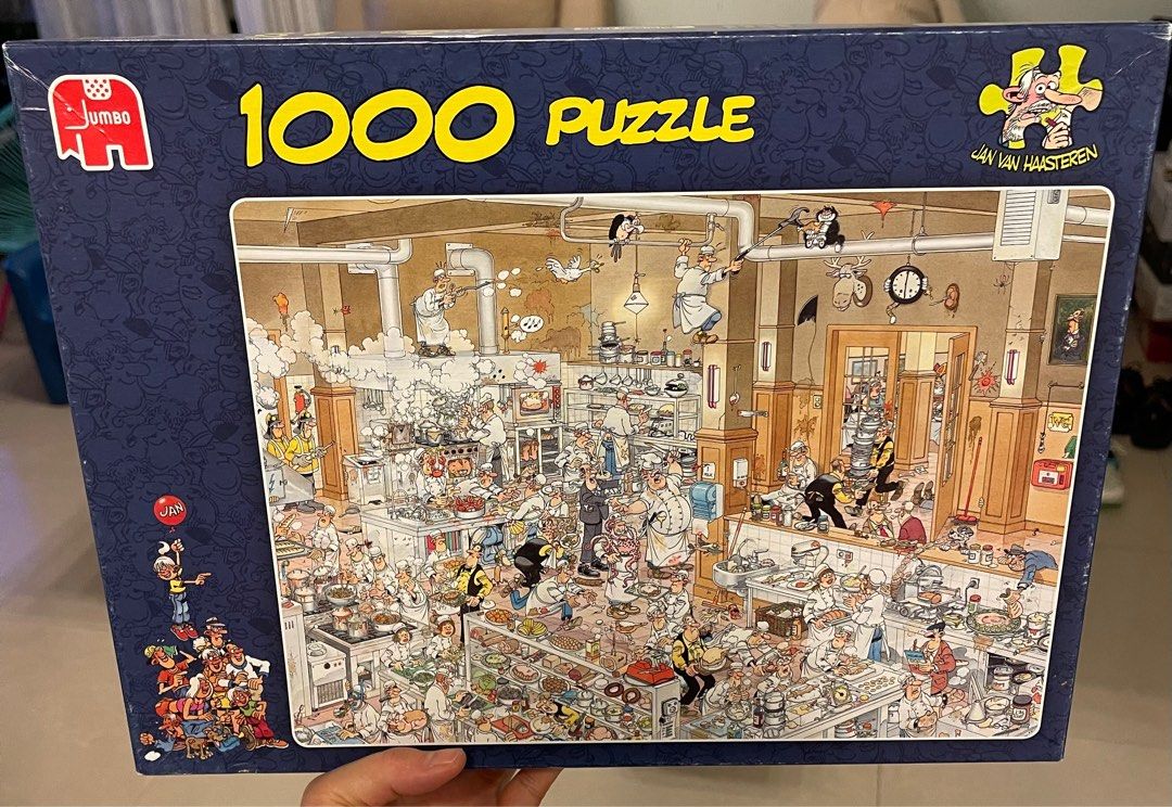 Jigsaw puzzles 1000 pieces, 興趣及遊戲, 玩具 & 遊戲類 - Carousell