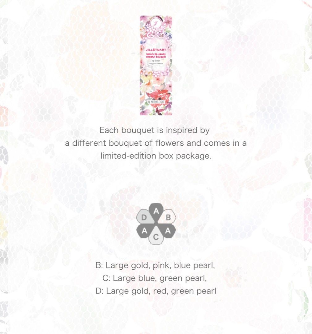 Jill Stuart Bloom lip candy lipstick 101 pure blissful bouquet, Beauty ...