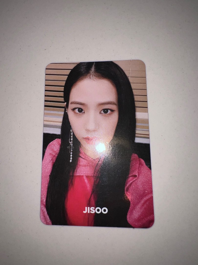 Jisoo Blackpink Square Up Photocard, Hobbies & Toys, Memorabilia ...