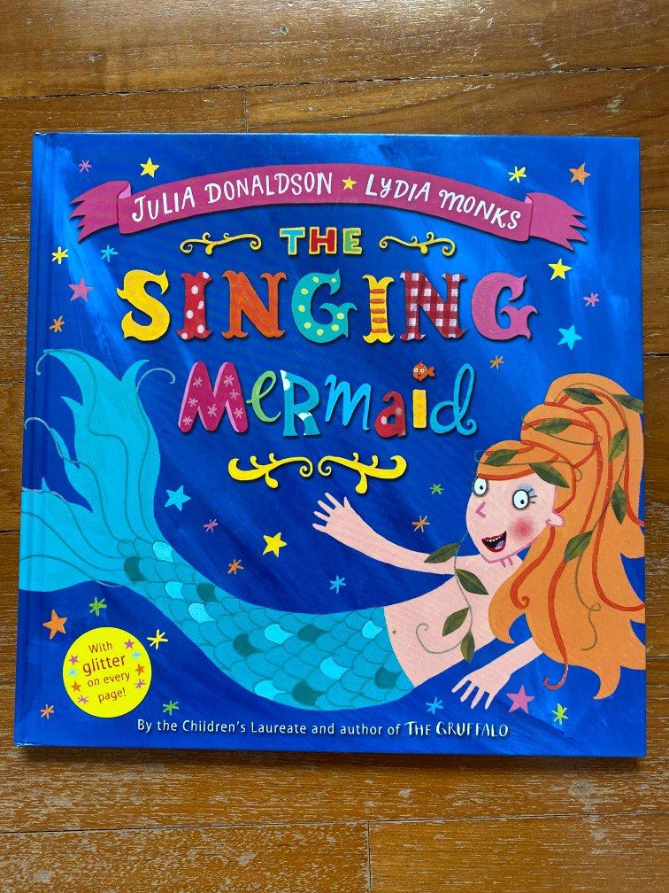 Julia Donaldson The Singing Mermaid hard cover book, Hobbies & Toys ...