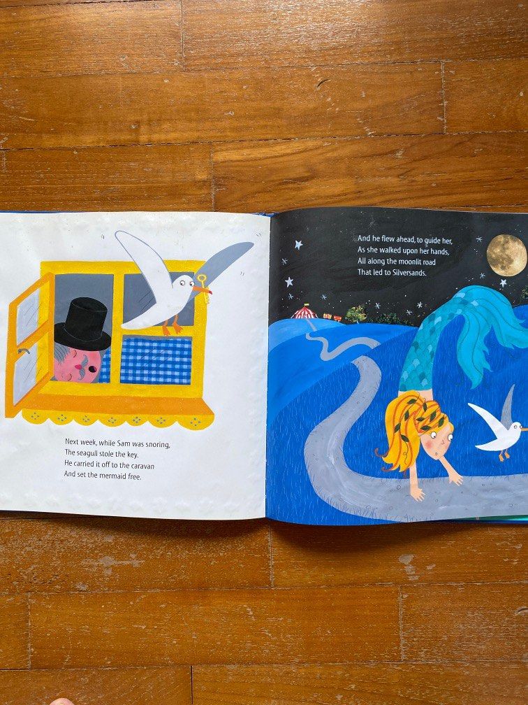 Julia Donaldson The Singing Mermaid hard cover book, Hobbies & Toys ...