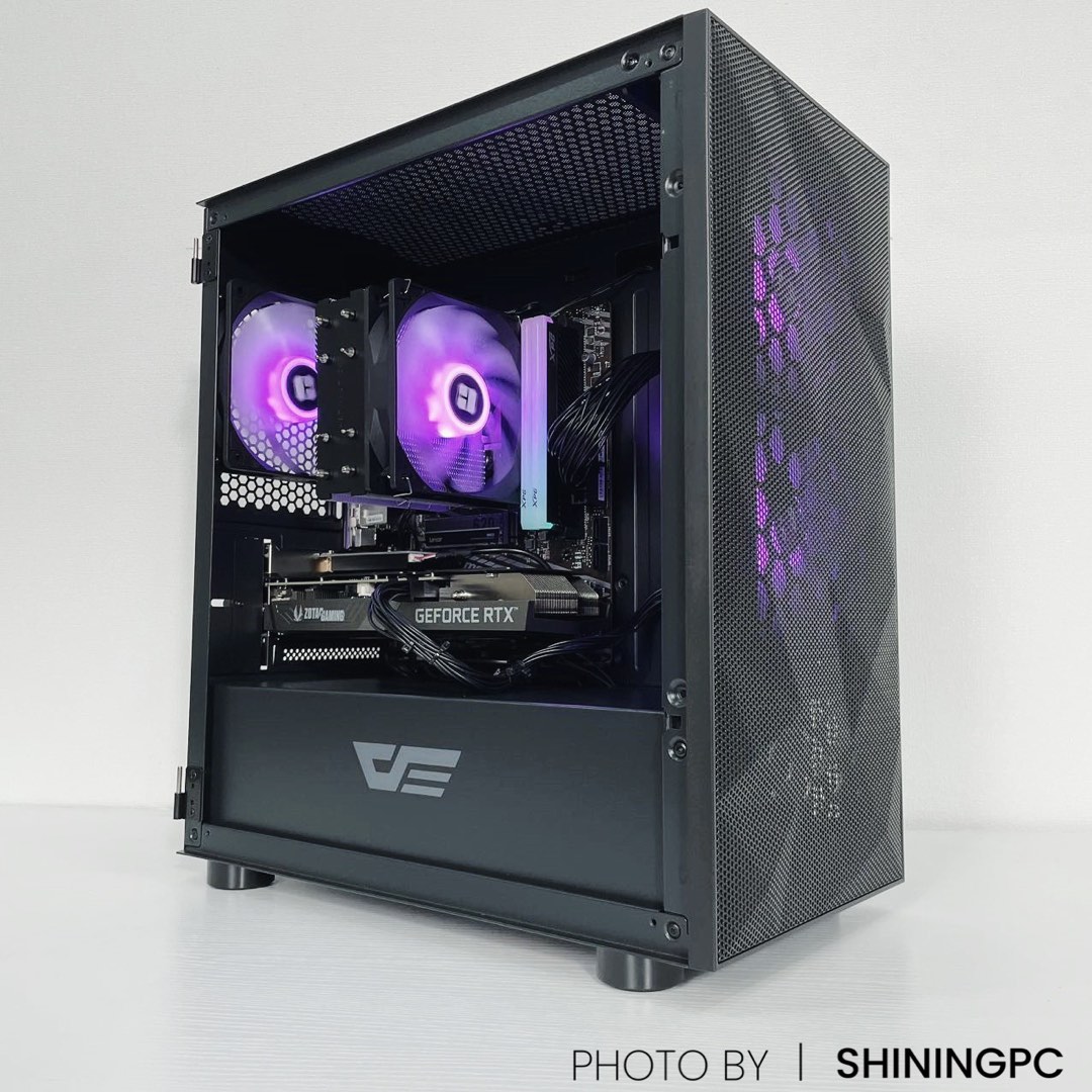 Gaming desktop Ryzen 5 5500 with RTX 4060 Gaming PC, Computers & Tech ...