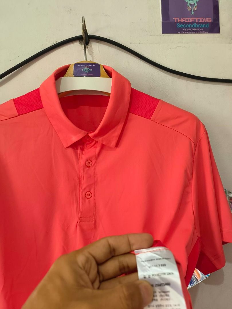 Kaos Polo Millet Merah Fanta Polos, Fesyen Pria, Pakaian , Atasan di ...