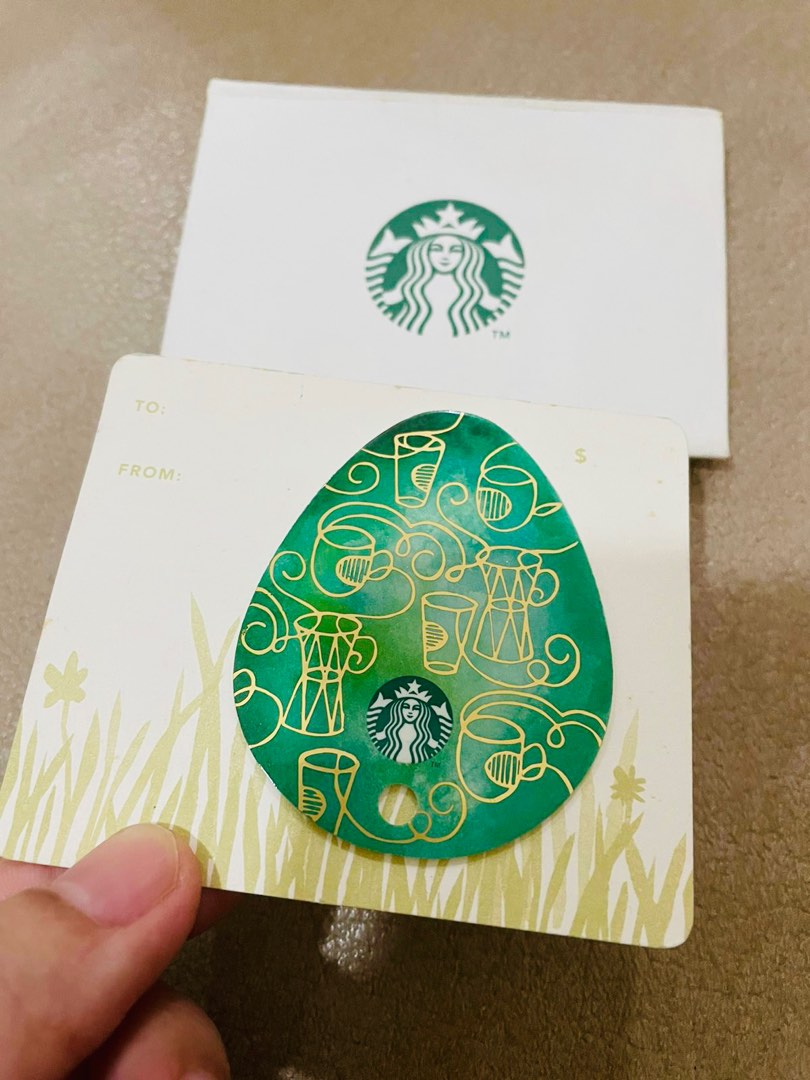 Kartu starbucks easter, Toys & Collectibles, Permainan Papan & Kartu di ...