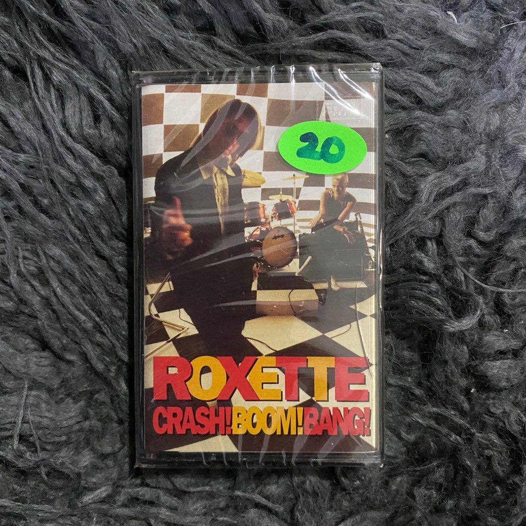 KASET ROXETTE Crash! Boom! Bang!, Hobbies & Toys, Music & Media, CDs & DVDs on Carousell