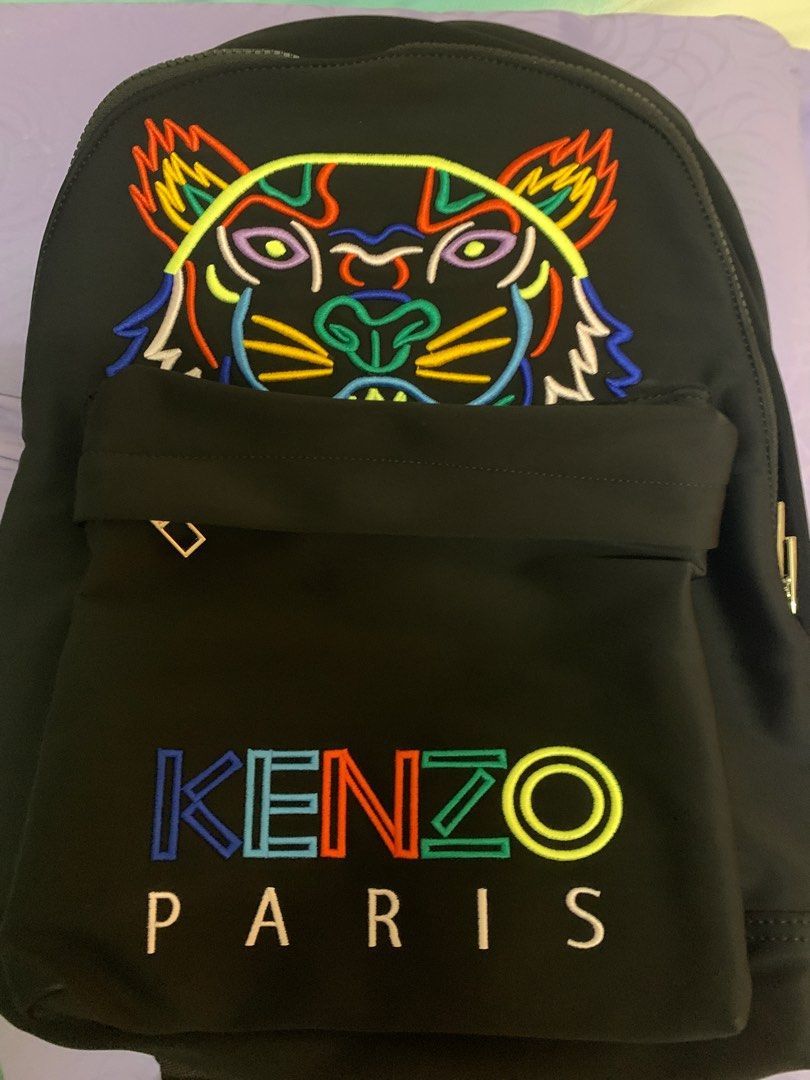 Kenzo backpack 100% nylon, Men's Fashion, Bags, Backpacks on Carousell