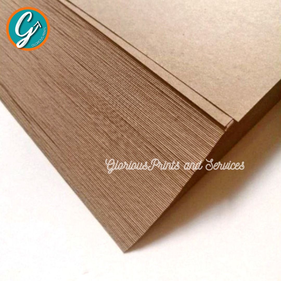 KRAFT PAPER PRINTABLE FOR INVITATION, NOTEBOOK, PLANNER, JOURNAL, PAPER ...