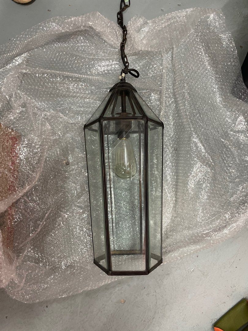 Large lighting fixtures (3 unique pieces), Furniture & Home Living ...