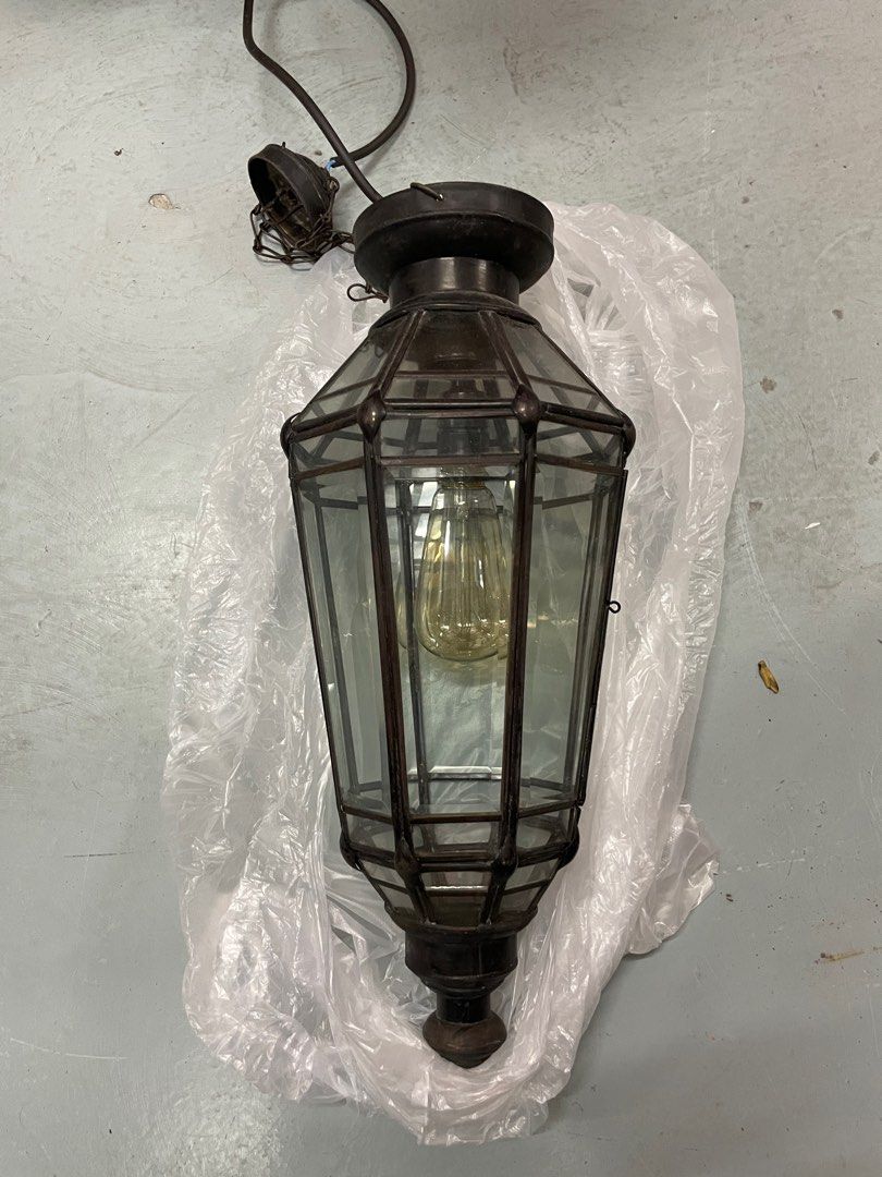 Large lighting fixtures (3 unique pieces), Furniture & Home Living ...