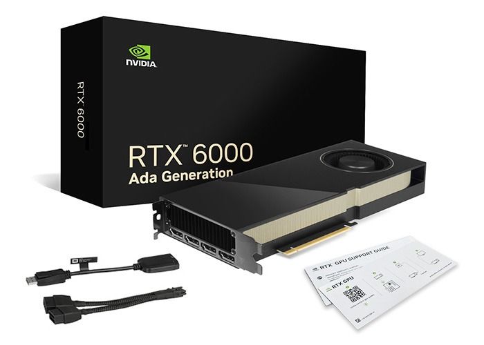 Leadtek NVIDIA RTX 6000 Ada Generation 48GB GDDR6 Memory with ECC 900 ...