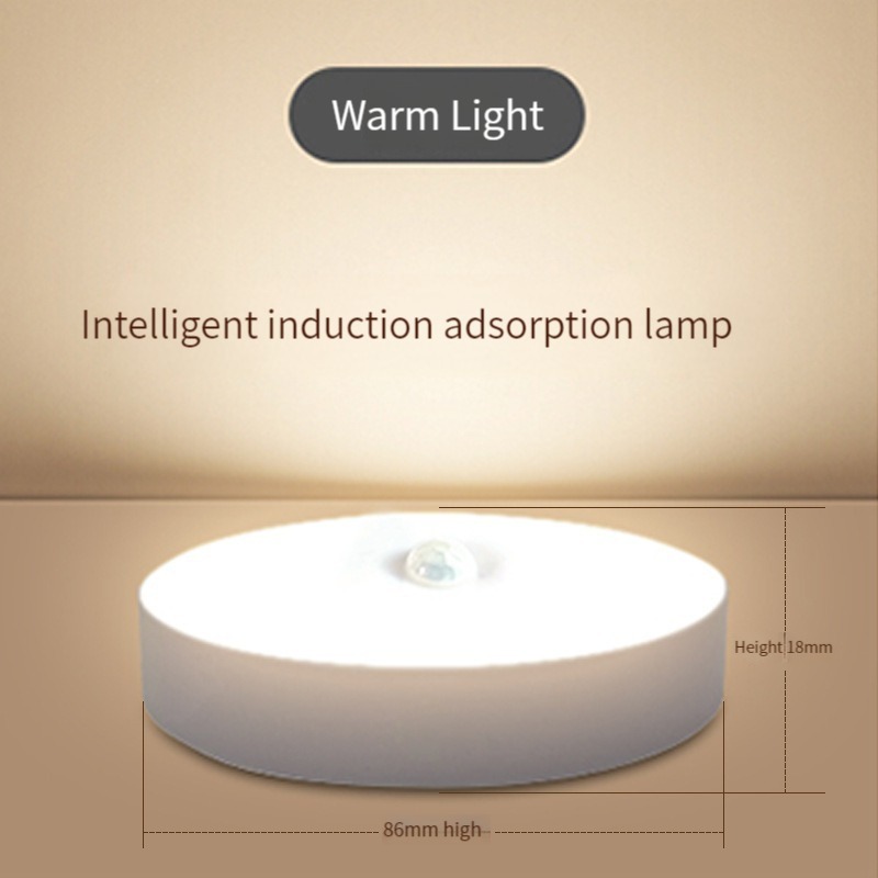 LED intelligent human body sensing wireless magnetic strip night light ...