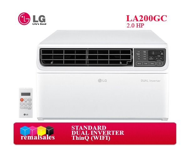 LG Dual Inverter Window Type Aircon, TV & Home Appliances, Air ...
