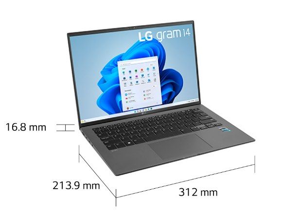LG Gram 14 inch, Computers & Tech, Laptops & Notebooks on Carousell