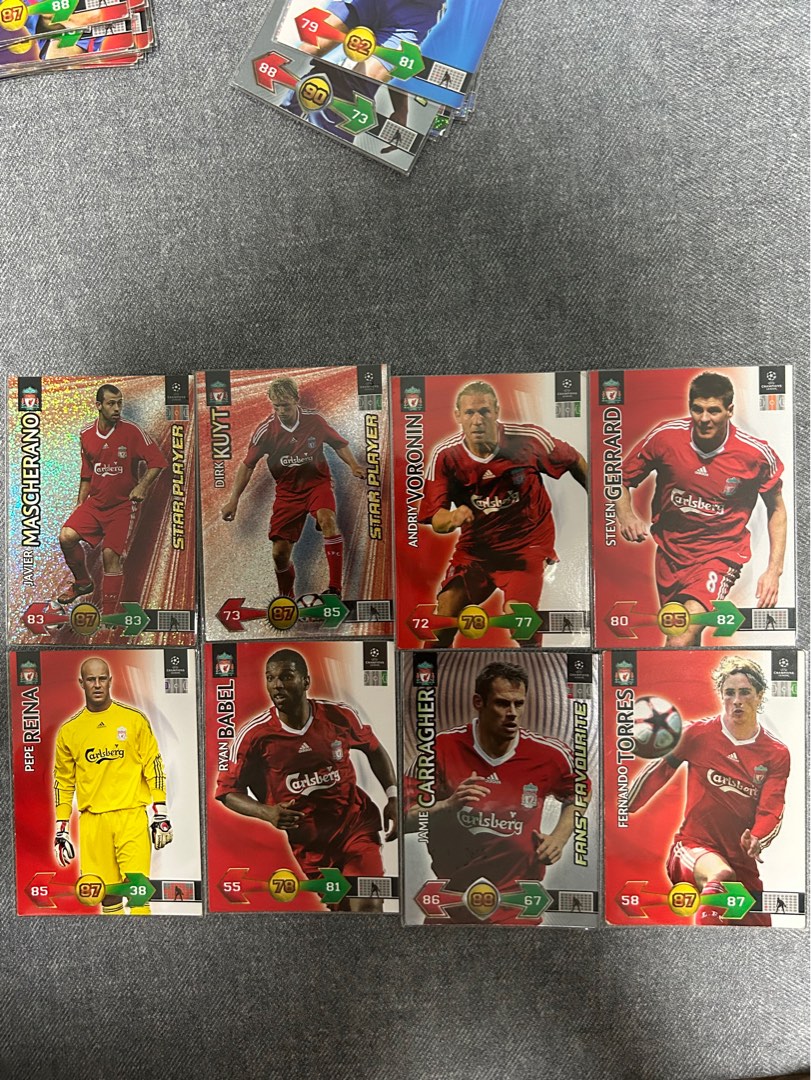 Liverpool 09/10 SUPER STRIKES, Sports Equipment, Sports & Games, Racket ...