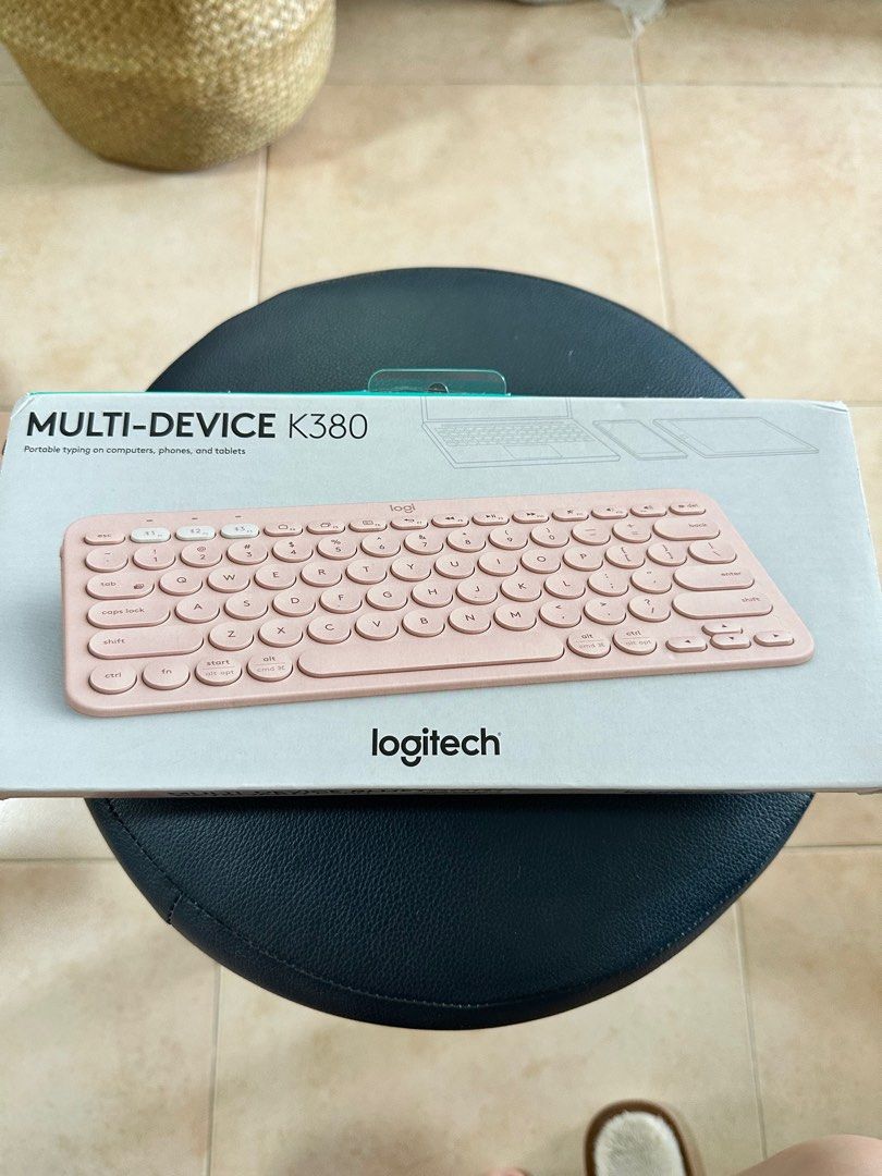 Logitech K380 | Wireless | Pink, Computers & Tech, Parts & Accessories ...