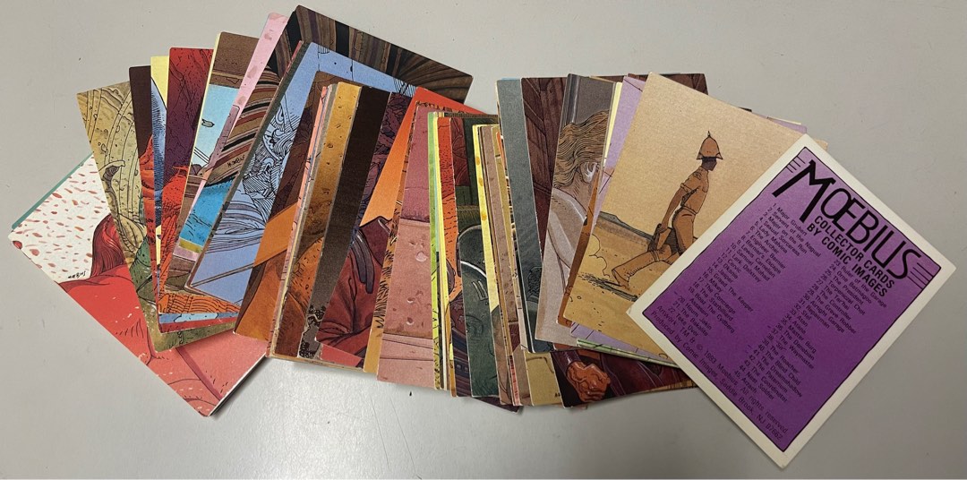 LOT OF 67 VINTAGE MOEBIUS ART CARDS, Hobbies & Toys, Memorabilia ...
