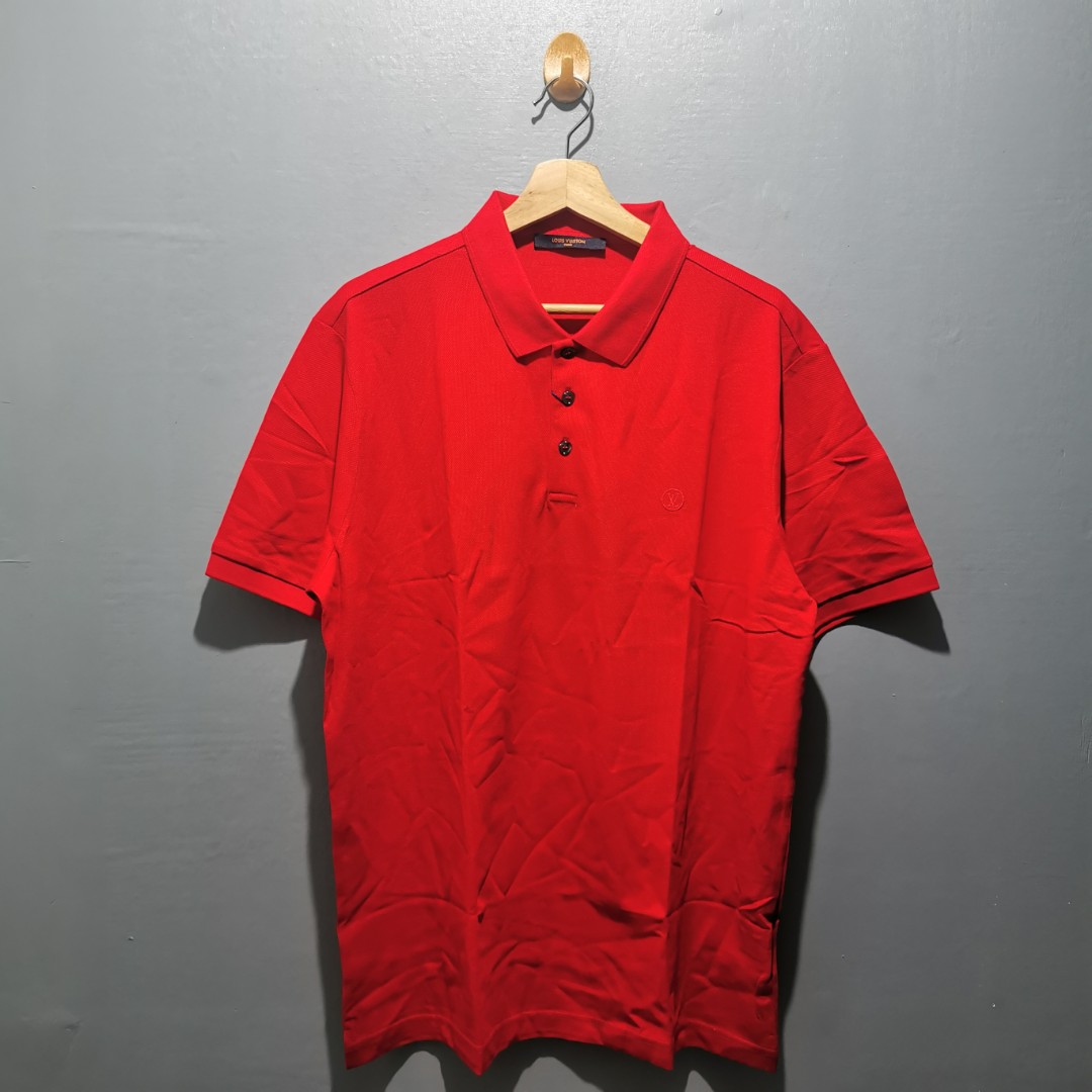Louis Vuitton Classic Logo Polo Shirt, Men's Fashion, Tops & Sets ...