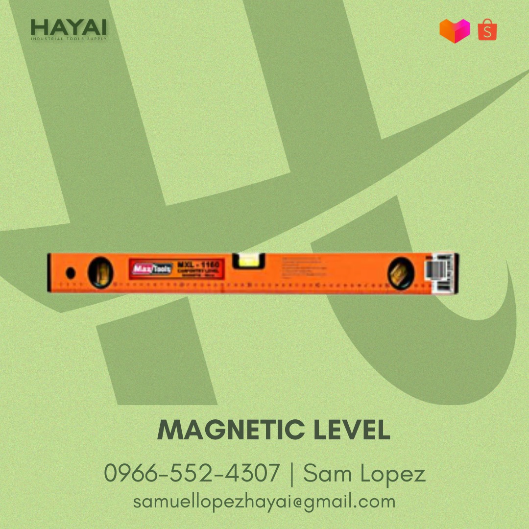 MAGNETIC LEVEL, Commercial & Industrial, Industrial Equipment on Carousell