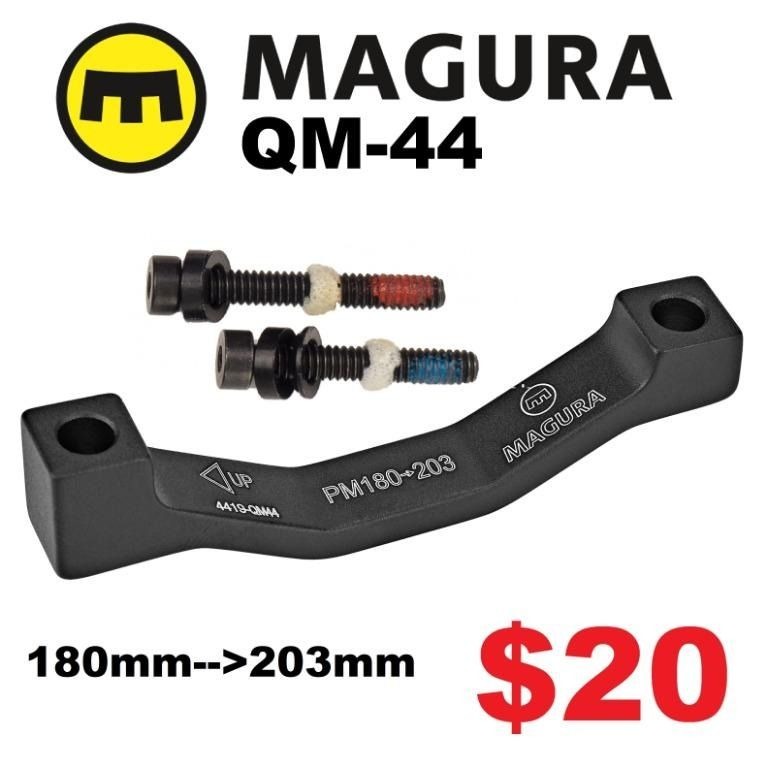 Magura QM44 180mm to 203mm Post Mount Adapter ----MT2 MT4 MT5 MT5e MT7 ...