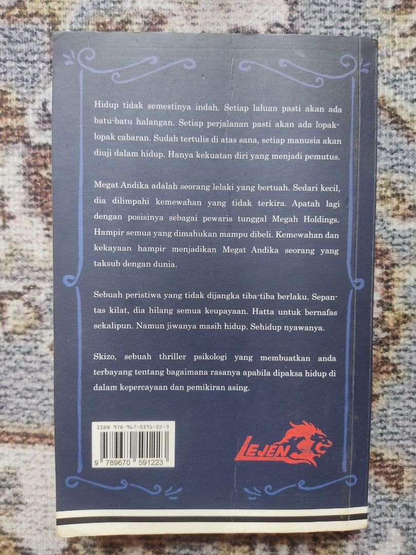 Malay Novel : Ahmad Akmal Azman - Skizo, Hobbies & Toys, Books ...