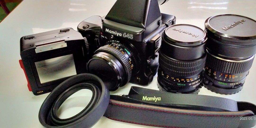 Mamiya Pro TL 3 lens, Photography, Cameras on Carousell