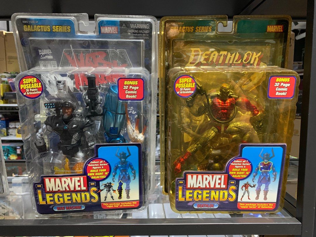 Marvel Legends Modok Series Galactus Series spider woman wasp moon ...