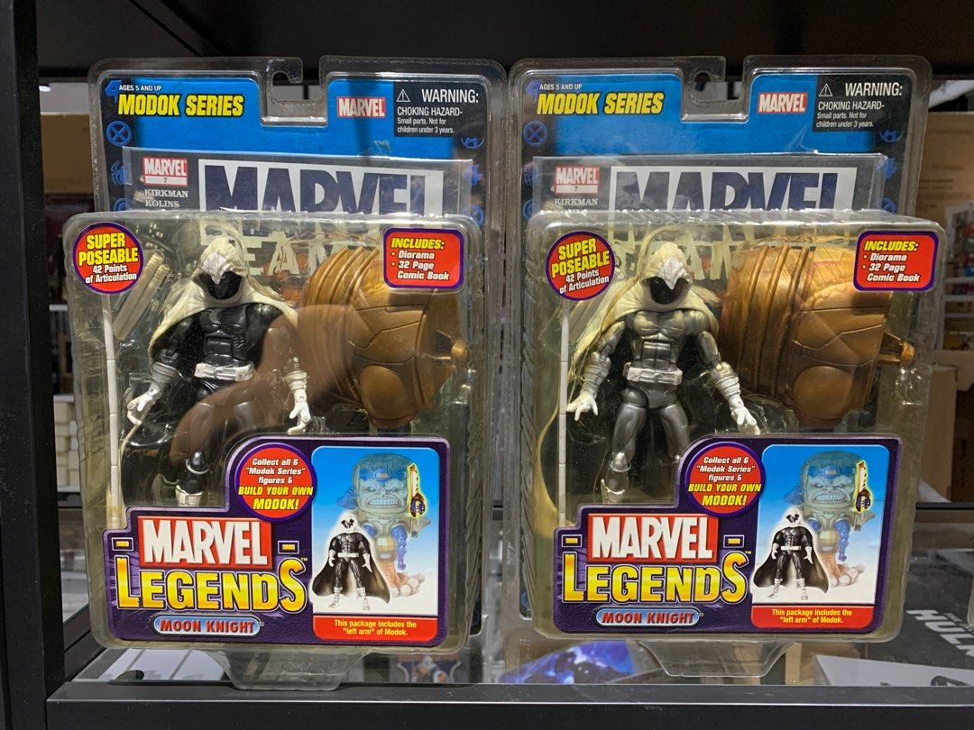 Marvel Legends Modok Series Galactus Series spider woman wasp moon ...