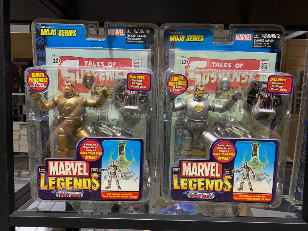 Marvel Legends Mojo series and onslaught series build a figure iron man ...