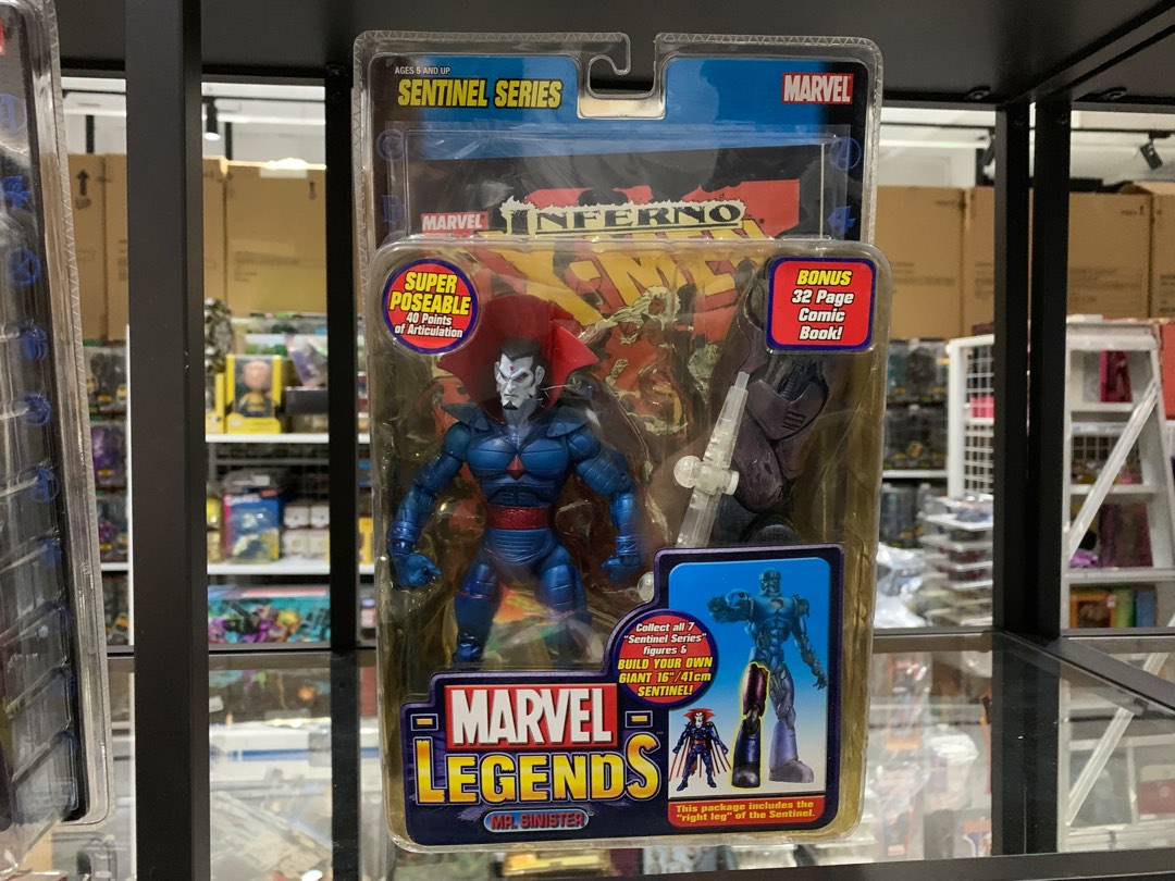 Marvel Legends Sentinel Series II 2 Mr. sinister spider man black ...